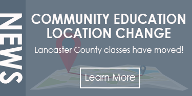 Community Education Classes Are Moving! Learn more.