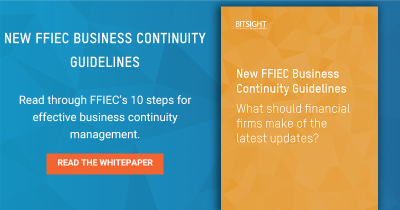2020 FFIEC IT Handbook Updates: Business Continuity Is The Focus