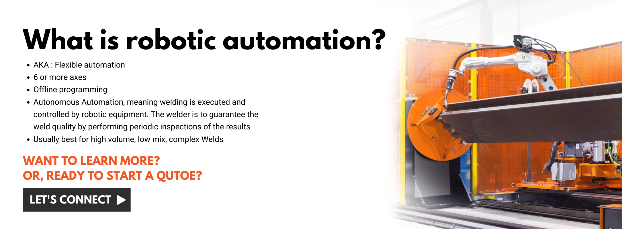 Welding Automation: Robotic welding automation - IRCO Automation