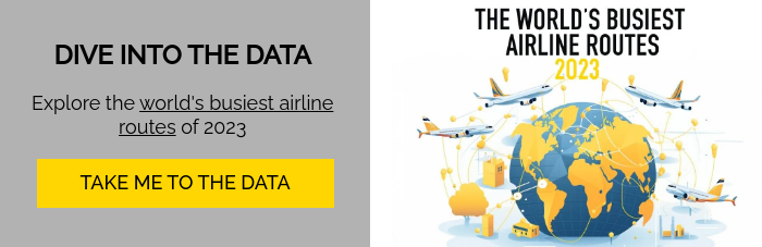 Busiest Flight Routes in the World | Busiest Air Routes | OAG