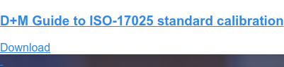 A complete guide to international calibration standards